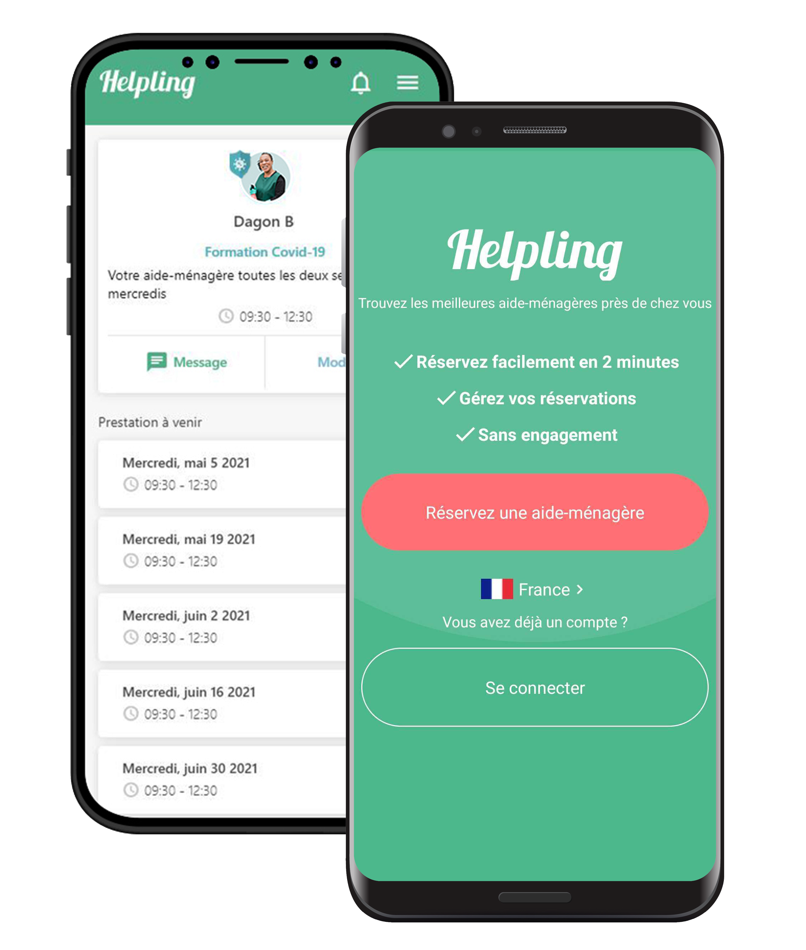 Découvrez l'application mobile Helpling | Helpling